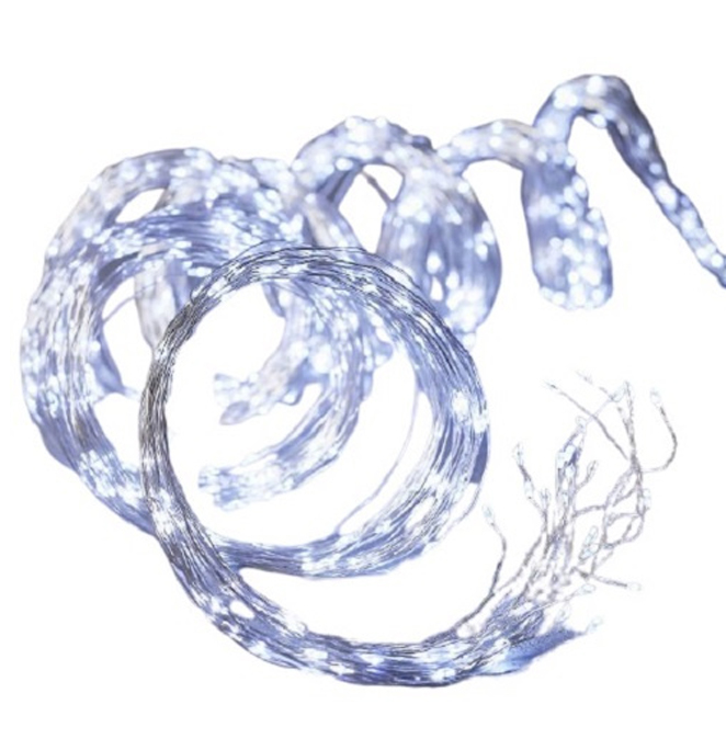 Luca Lighting String Bundle Light 900 LED Silver White 1 Each 1072253 ...