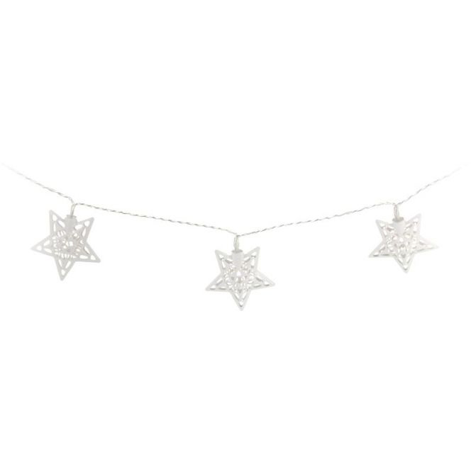 Decorative Star Chain LED Light White 1 Each AX5100240 | M&C Home Depot