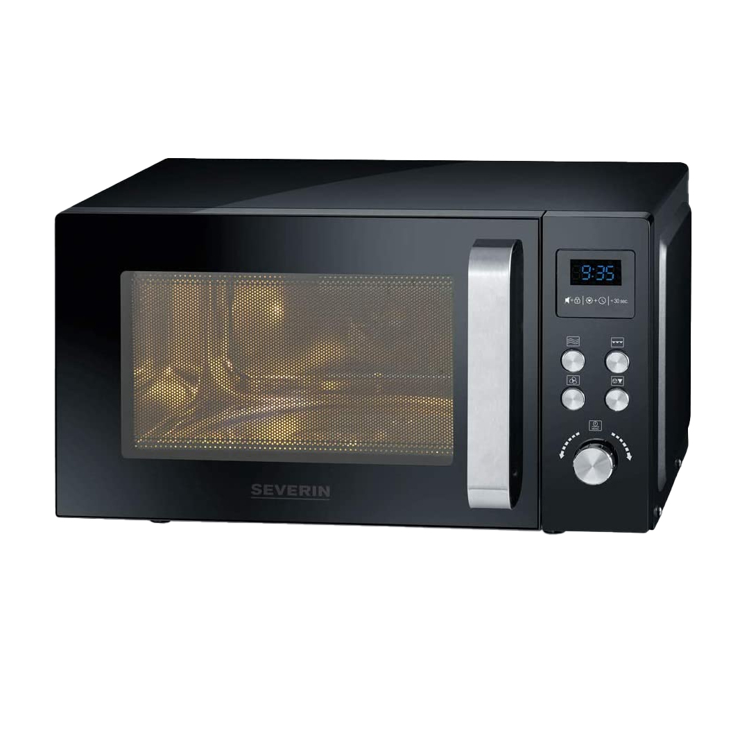 Severin Microwave W/ Grill Black and Silver 1 Each MW7752 | M&C Home Depot