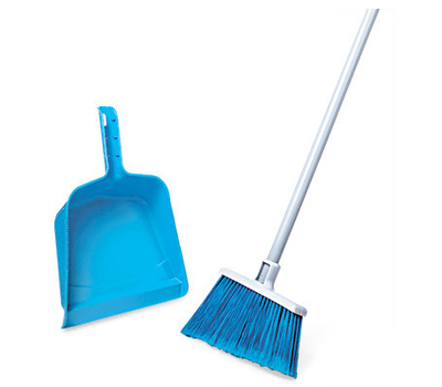 Quickie Angle Broom W/ Dustpan 1 Each 750441 | M&C Home Depot