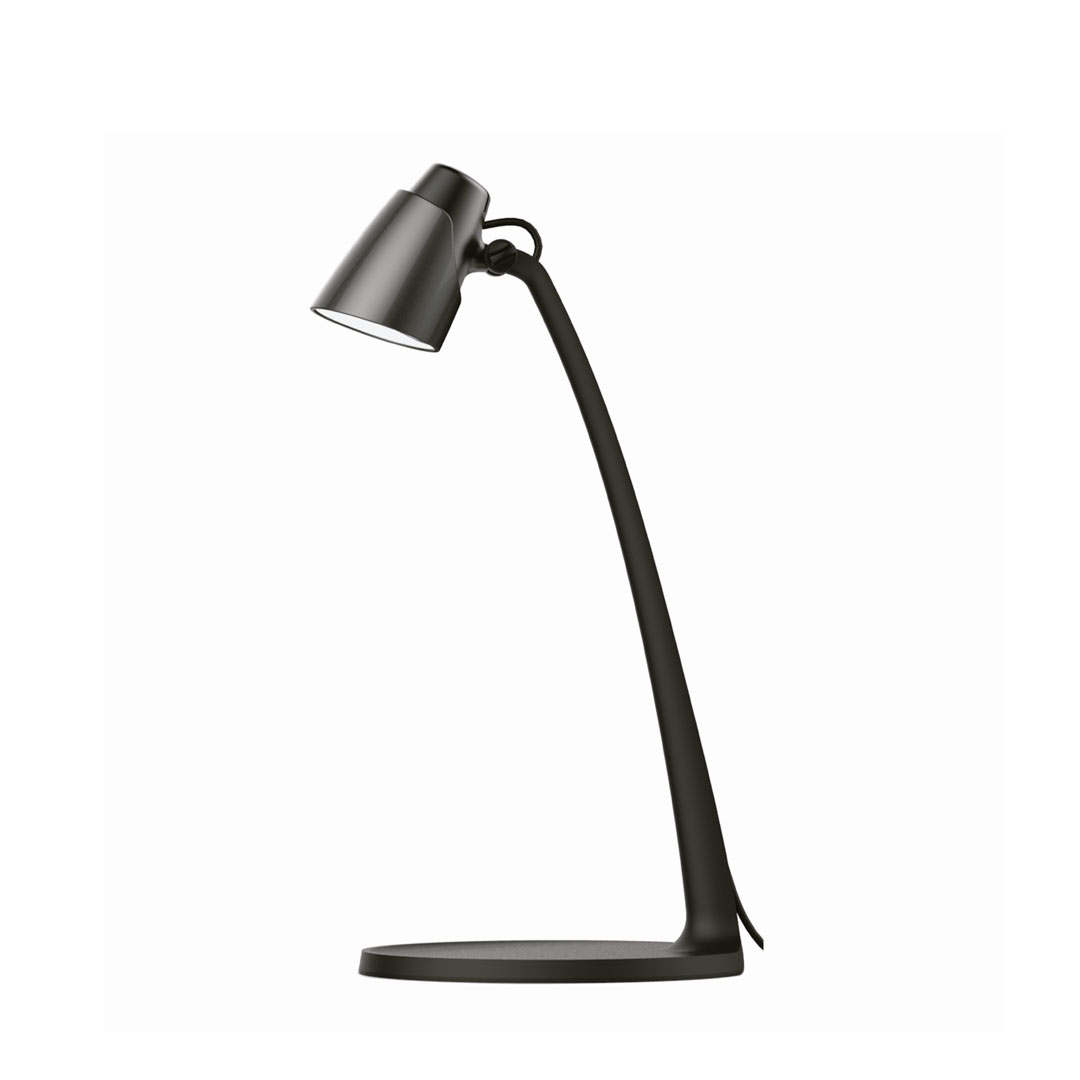 Desk Lamp LED Black 1 Each 212057T-LED-BK | M&C Home Depot