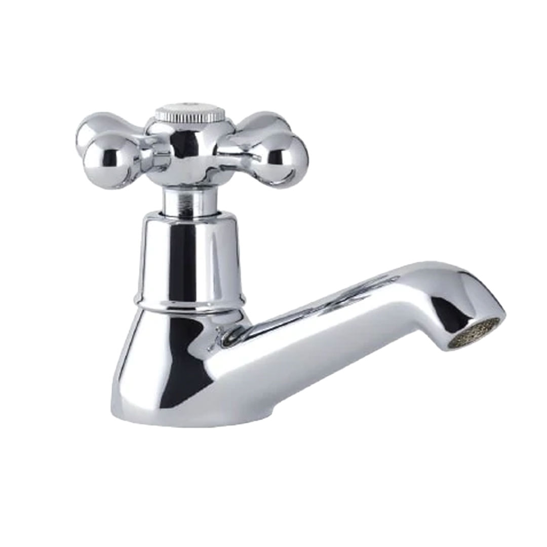 Cross Handle Basin Tap Brass 1 Each DURBASCROS2 | M&C Home Depot
