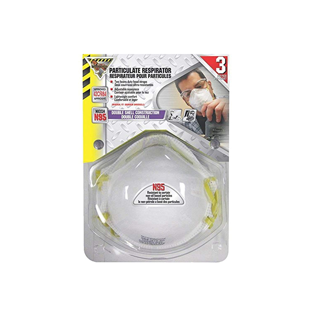DUST & MIST MASK 3PK M/D | M&C Home Depot
