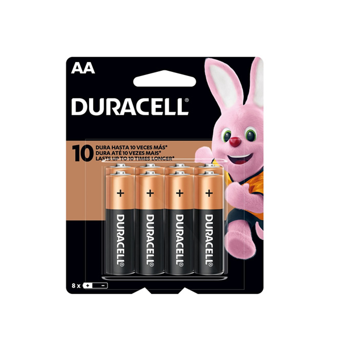 Duracell Battery AA 8 Pack 80283302 MD00716 | M&C Home Depot