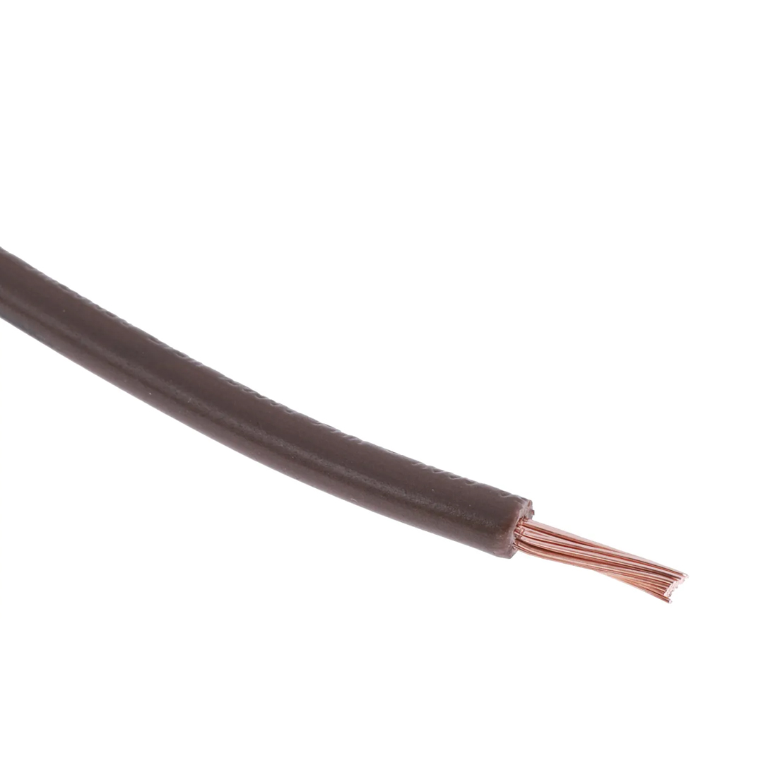 Cable Single Core 1.5mm Brown 1 Yard FETUH07VR1.5BR | M&C Home Depot