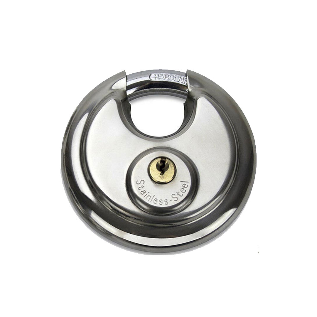 Brown USA Disc Padlock 70mm Stainless Steel 1 Each BRD0702KA | M&C Home ...