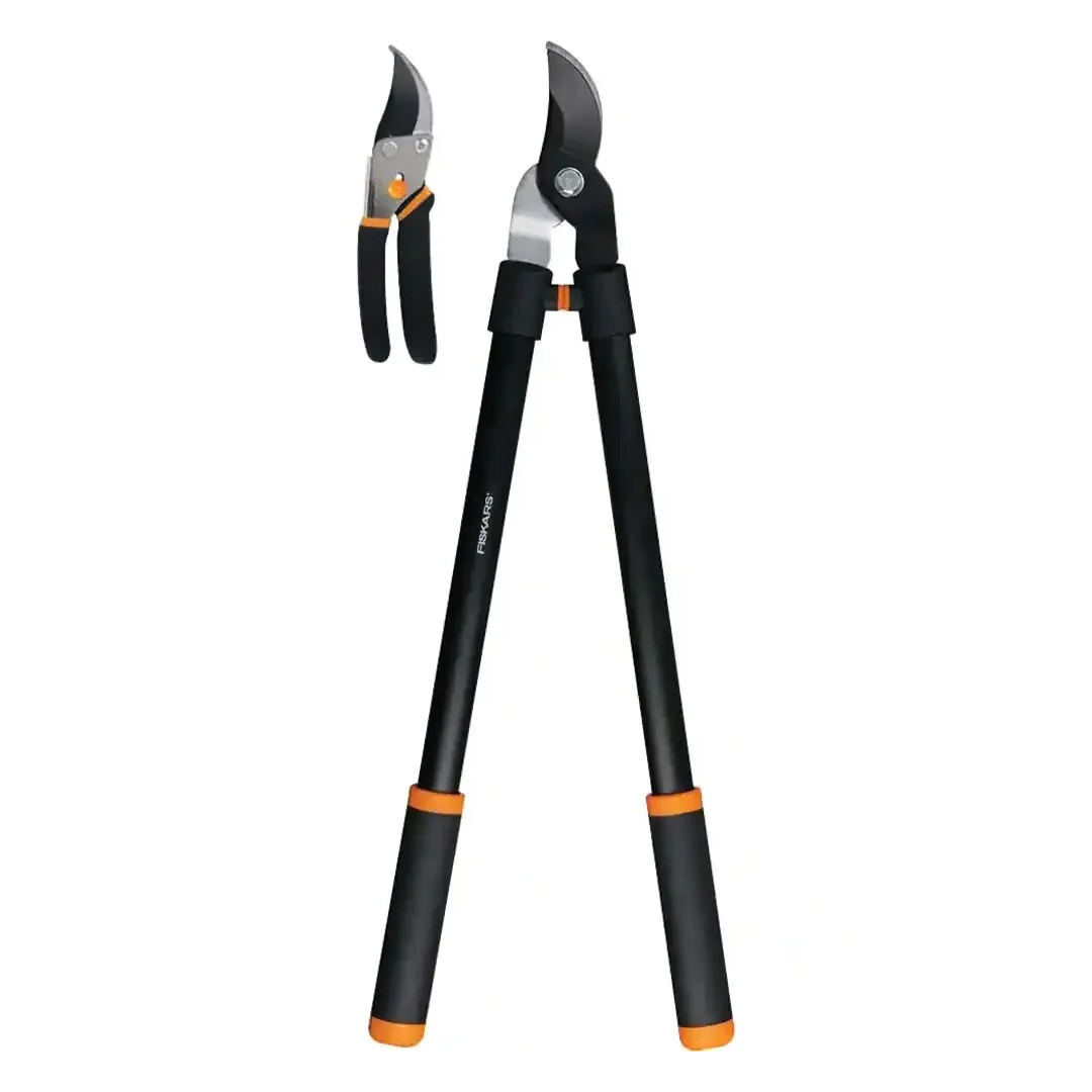 Fiskars Lopper Pruner Set 2 Peice 1 Each 376101-1003 | M&C Home Depot