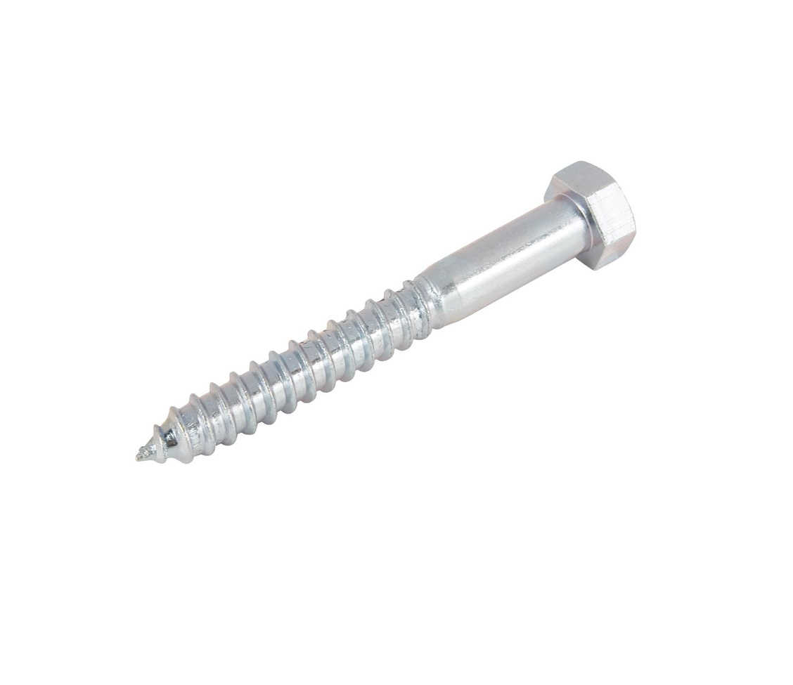 Hillman Hex Lag Screw 1/2x2 Inch Zinc 1 Each 230119 800-113 | M&C Home ...