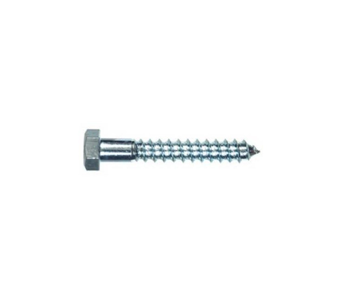 Hillman Hex Lag Screw 1/2x3-1/2 Inch Zinc 1 Each 230128 800-166 | M&C ...