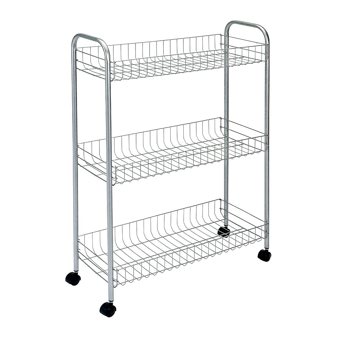 Metaltex Rolling Cart 3 Tier 1 Each 341503 001 | M&C Home Depot