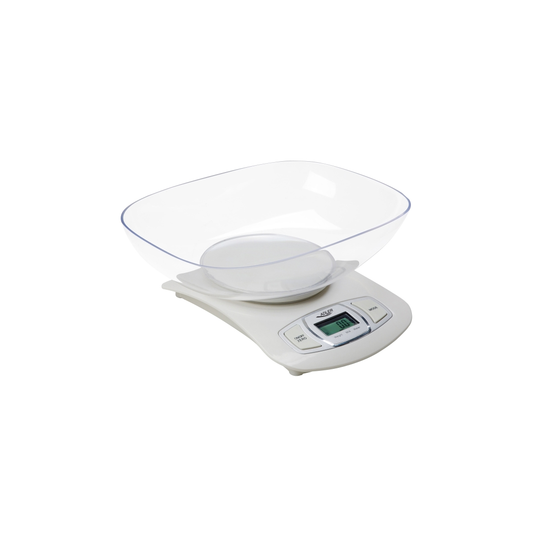 Metaltex Kitchen Scale W/ Bowl 1 Each AD3137W | M&C Home Depot