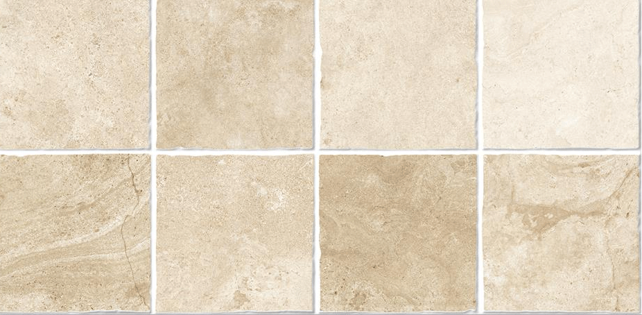 Bayaz Beige Mosaic Tile Ceramic 10x20 Inch 1 Each 10X20" | M&C Home Depot