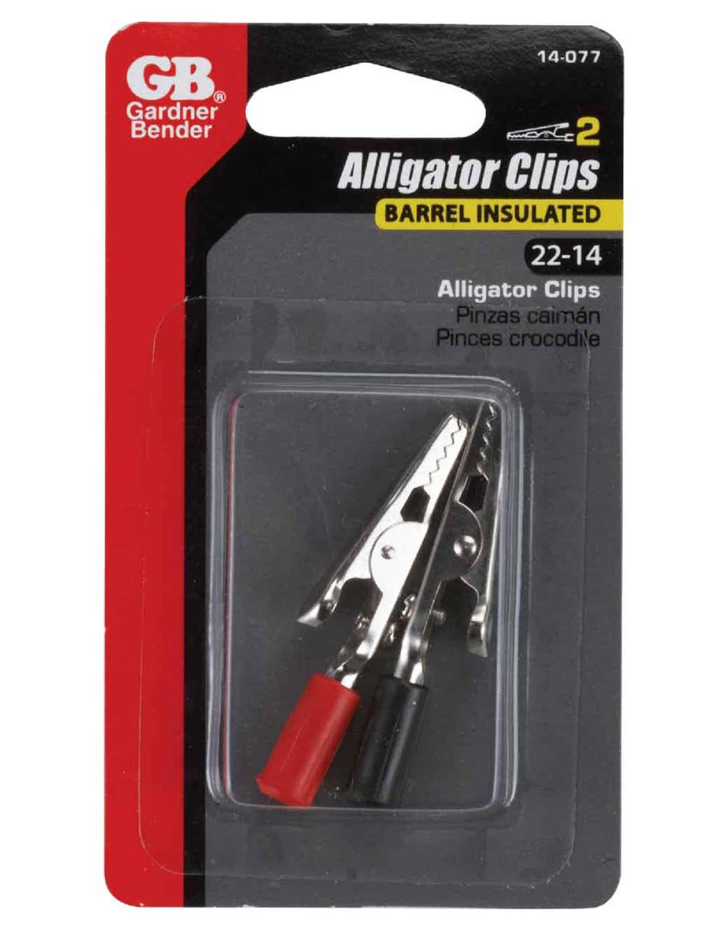 Gb Electrical Alligator Clip 22-14Awg 1 Each 14-077 | M&C Home Depot