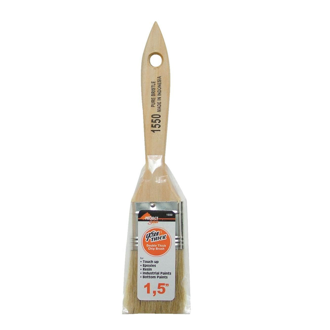 Project Select Double Chip Paint Brush 1-1/2 Inch 1 Each 15500150 | M&C ...