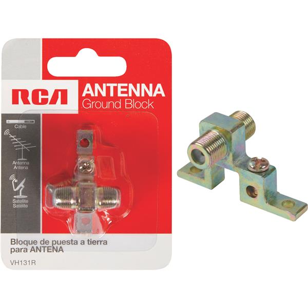 Rca Coaxial Single Ground Block 1 Each VH131R | M&C Home Depot