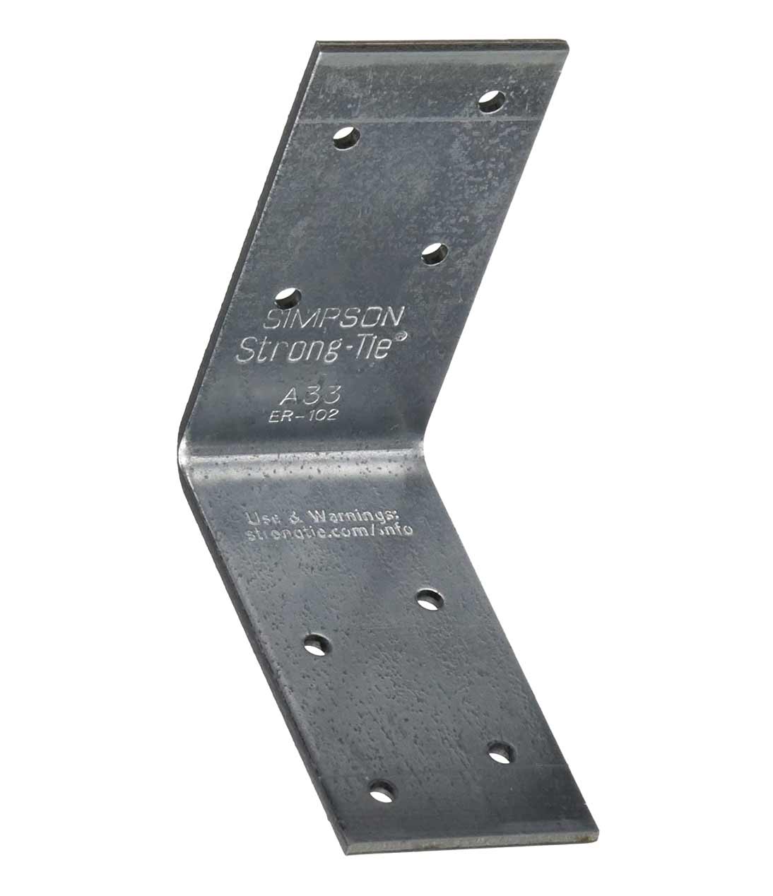 Simpson Strong Tie Angle 1 Each A33 | M&C Home Depot