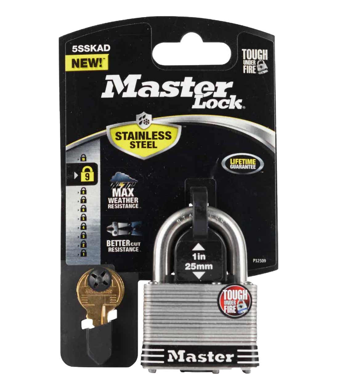 Master Lock Laminated Padlock 2 Inch 1 Each 200040 P32286 | M&C Home Depot