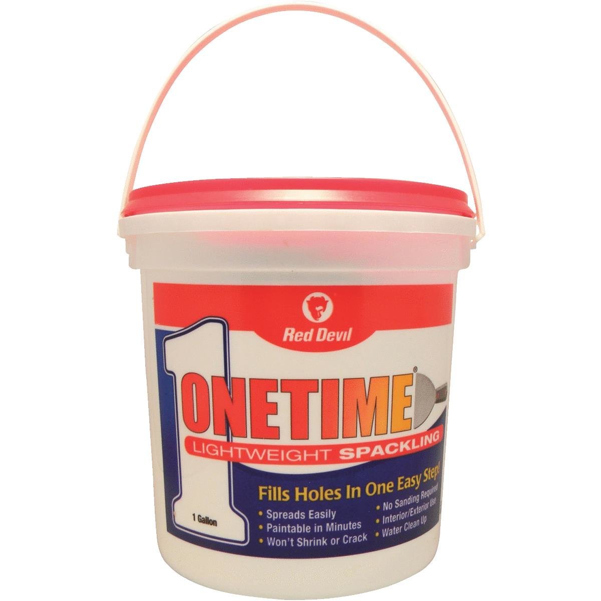 Red Devil Onetime Lightweight Spackling Compound 1 Gallon 1 Each 541 ...