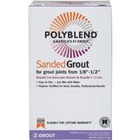 Polyblend Linen Sanded Tile Grout 7 Lb 1 Each PBG1227-4 | M&C Home Depot