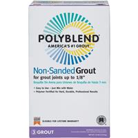 Polyblend Non Sanded Tile Grout 10 Lb Fawn 1 Each PBG15610 | M&C Home Depot