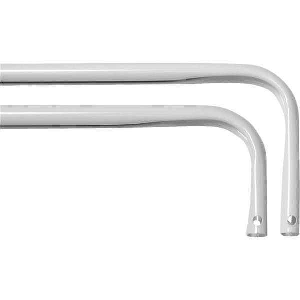 Kenney Double Curtain Rod 48-86 Inch 2 Inch White 1 Each KN522 | M&C ...