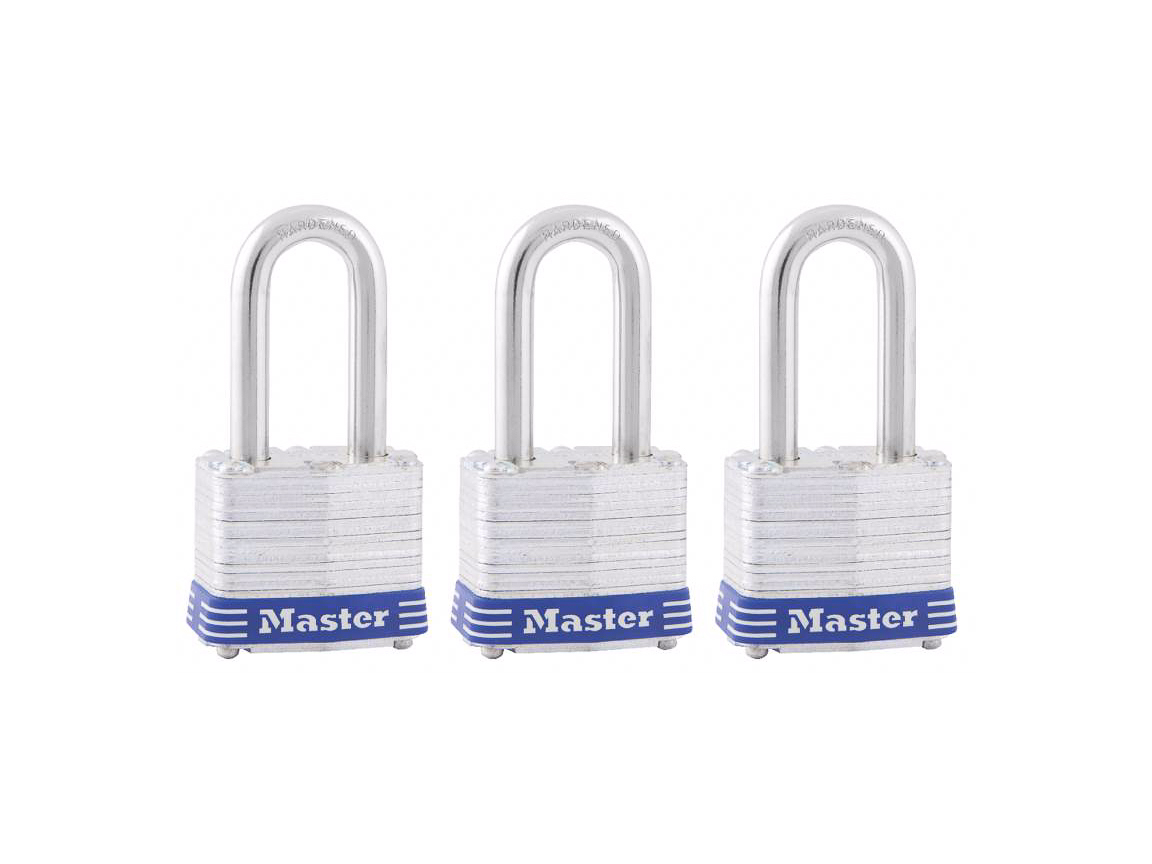 Master Lock Laminated Padlock 1-1/2 Inch 1 Each 3TRILF P27118 | M&C ...