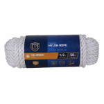 Tru Guard Nylon Rope Twisted 1/2 Inchx50 Foot 1 Each 642281 | M&C Home ...